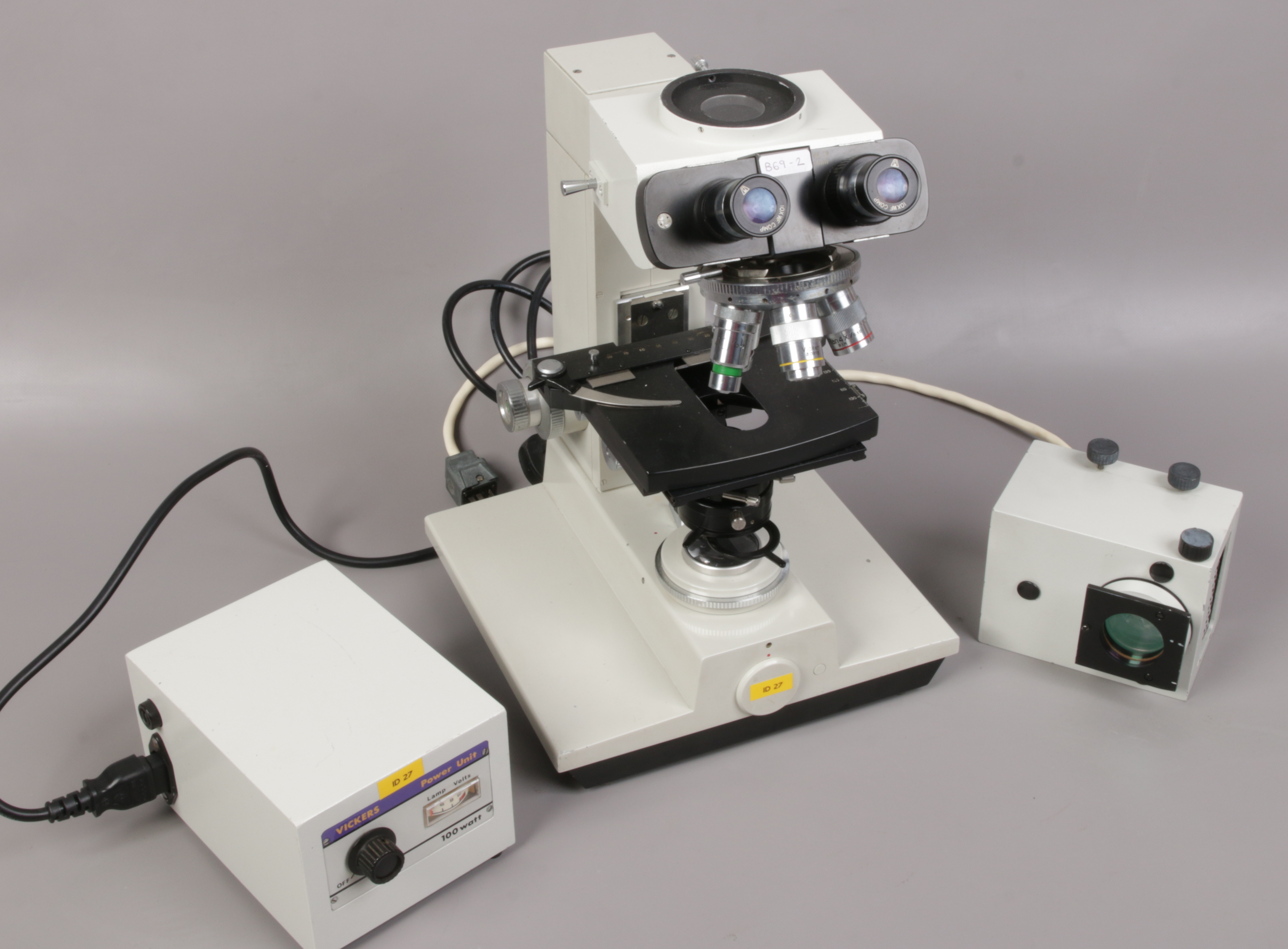 A Vickers instrument Polarizing electric microscope M17 to include ...