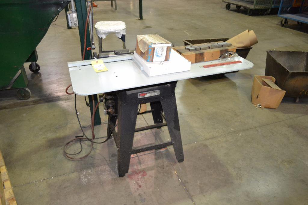 Scott Index Tab Cutting Machine Model Heavy Duty, S/N 9T-9075, Manual Feed