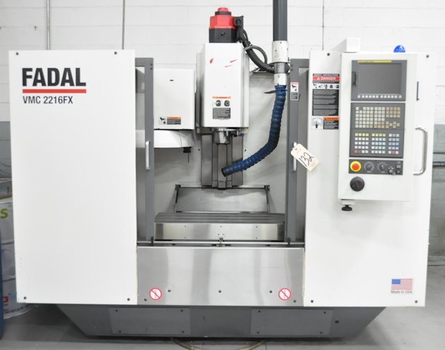 FADAL MODEL VMC 2216 FX; CNC Vertical Machining Center; S/n ...