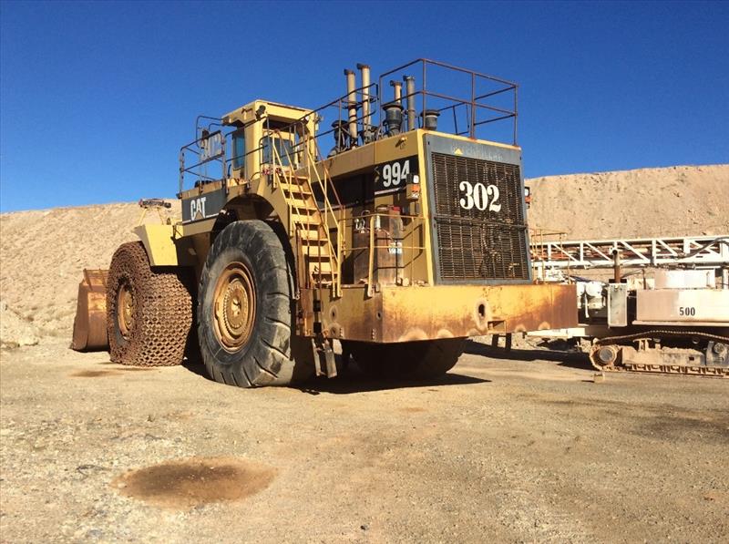 CAT Wheel Loader 994A, 60562hrs, AC enclosed cab, 16cyl diesel, approx ...