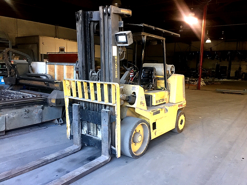 2000 Hyster XL2 155, Space Saver Forklift, 15,000 lbs. Capcity, 5,031 ...