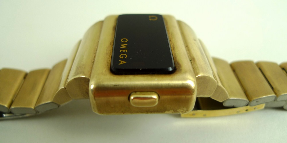 An Omega Time Computer 2 (TC2) gentleman's wristwatch, circa 1975, gold ...