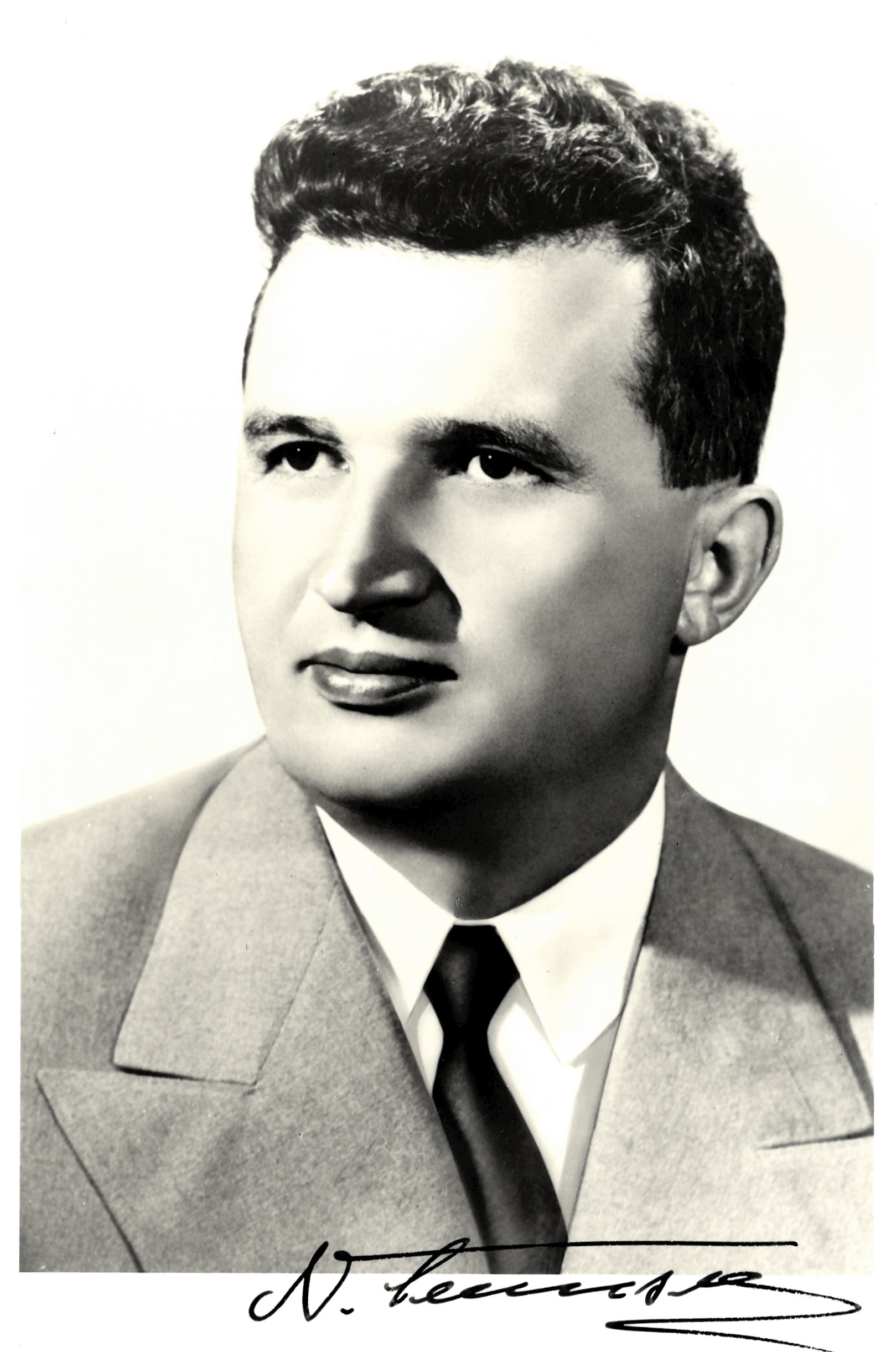 CEAUSESCU NICOLAE: (1918-1989) President of Romania 1974-89. Executed ...