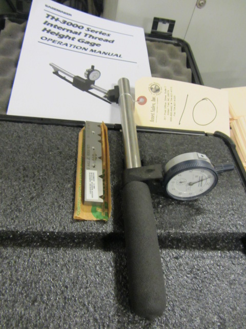 { Choice of lots: 9, 10 } } Gagemaker TH-3000 Series Internal Thread ...