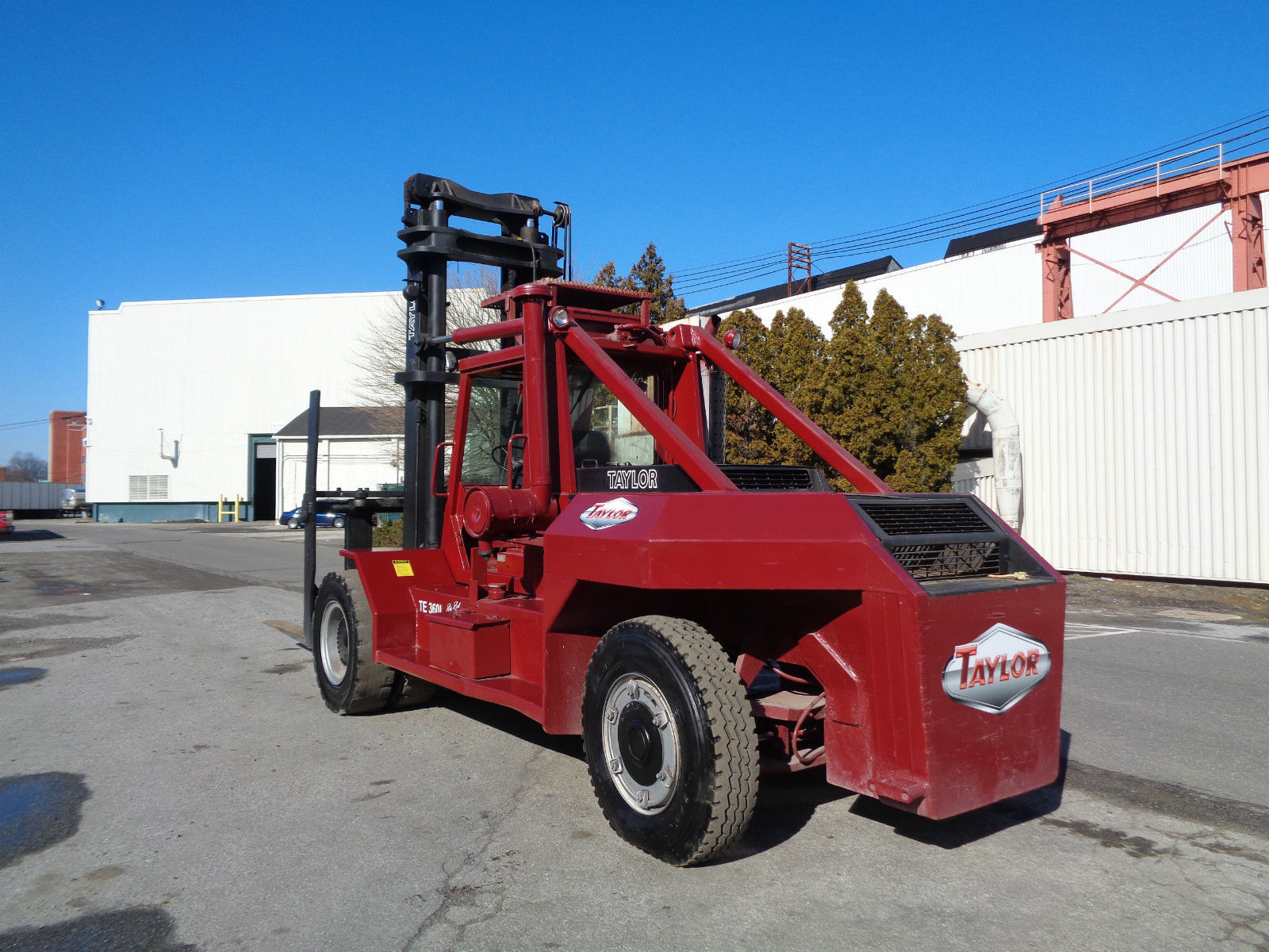 Make: Taylor Model: TE-360L Hours: 2714 Lift Capacity: 36,000 lbs Side ...