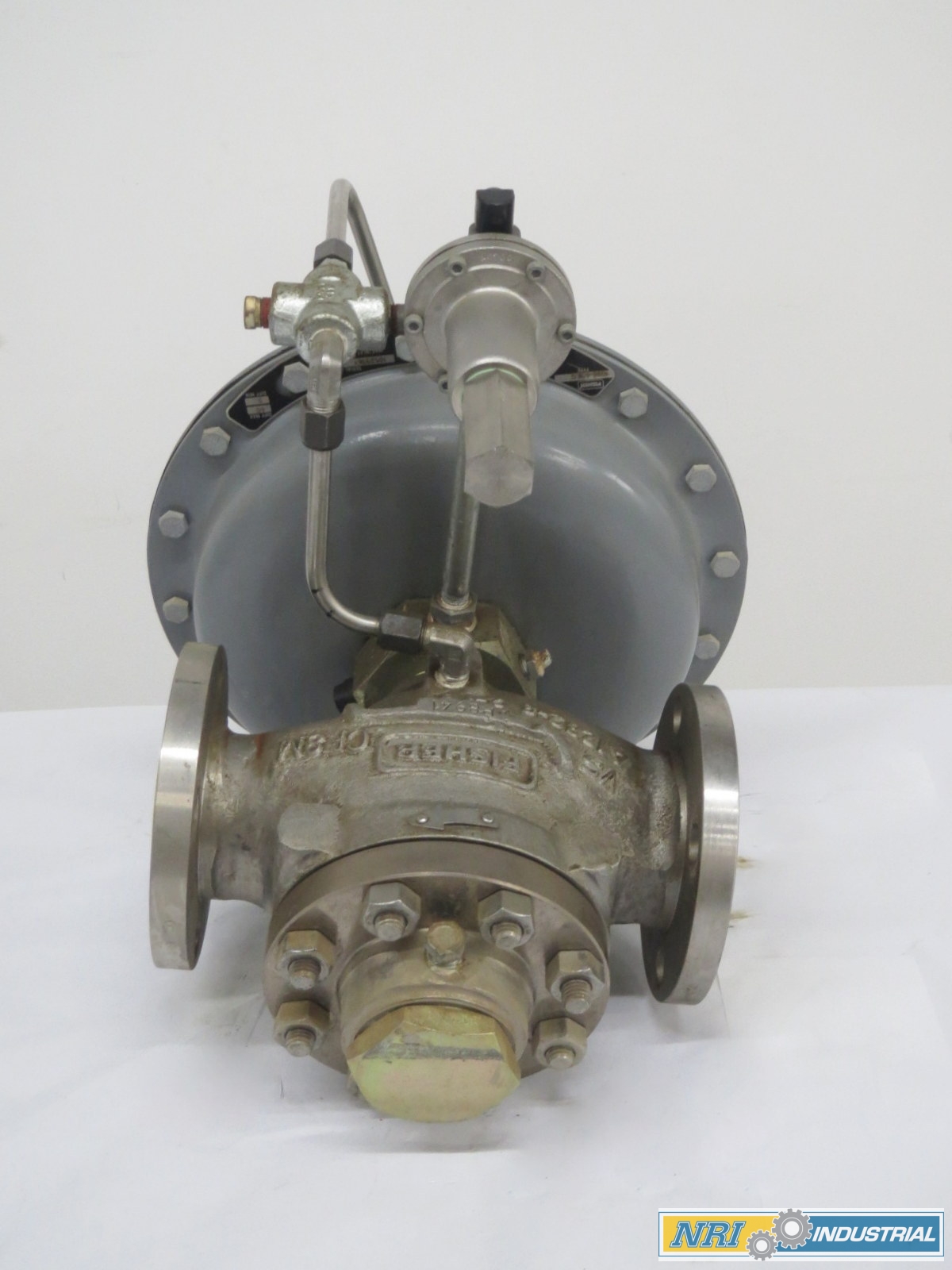 FISHER 1098-63EG 2 IN 150 STAINLESS FLANGED PRESSURE REDUCING REGULATOR ...