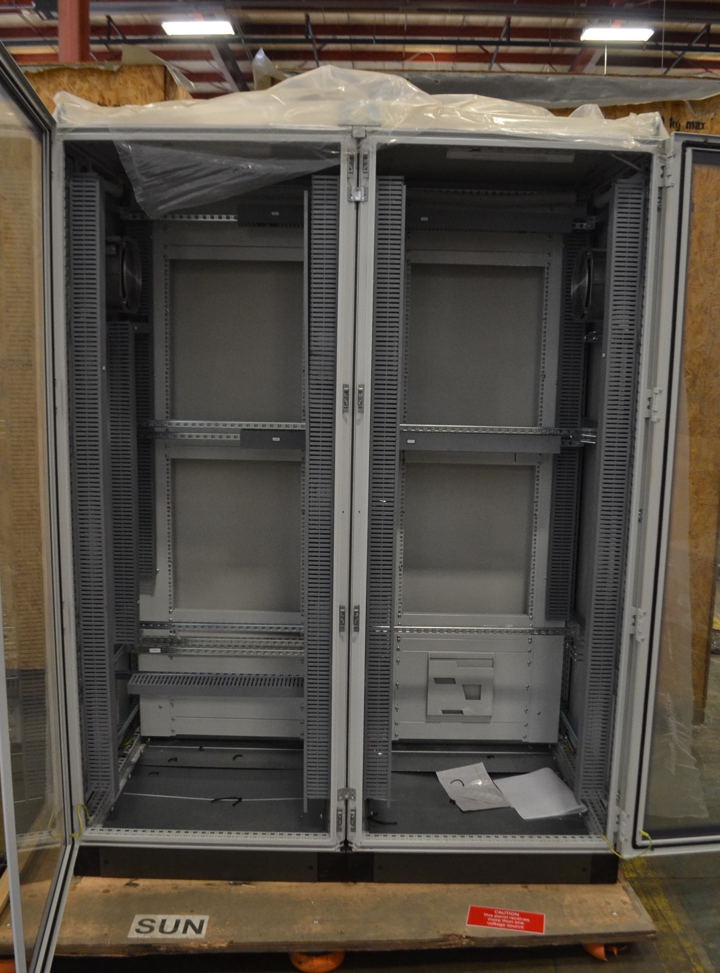 RITTAL DOUBLE DOOR ELECTRICAL ENCLOSURE