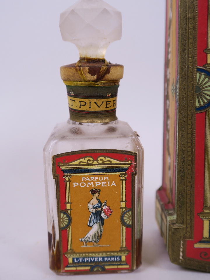 An early C20th perfume bottle from L.T. Piver, Paris, 'Parfum Pompeia ...