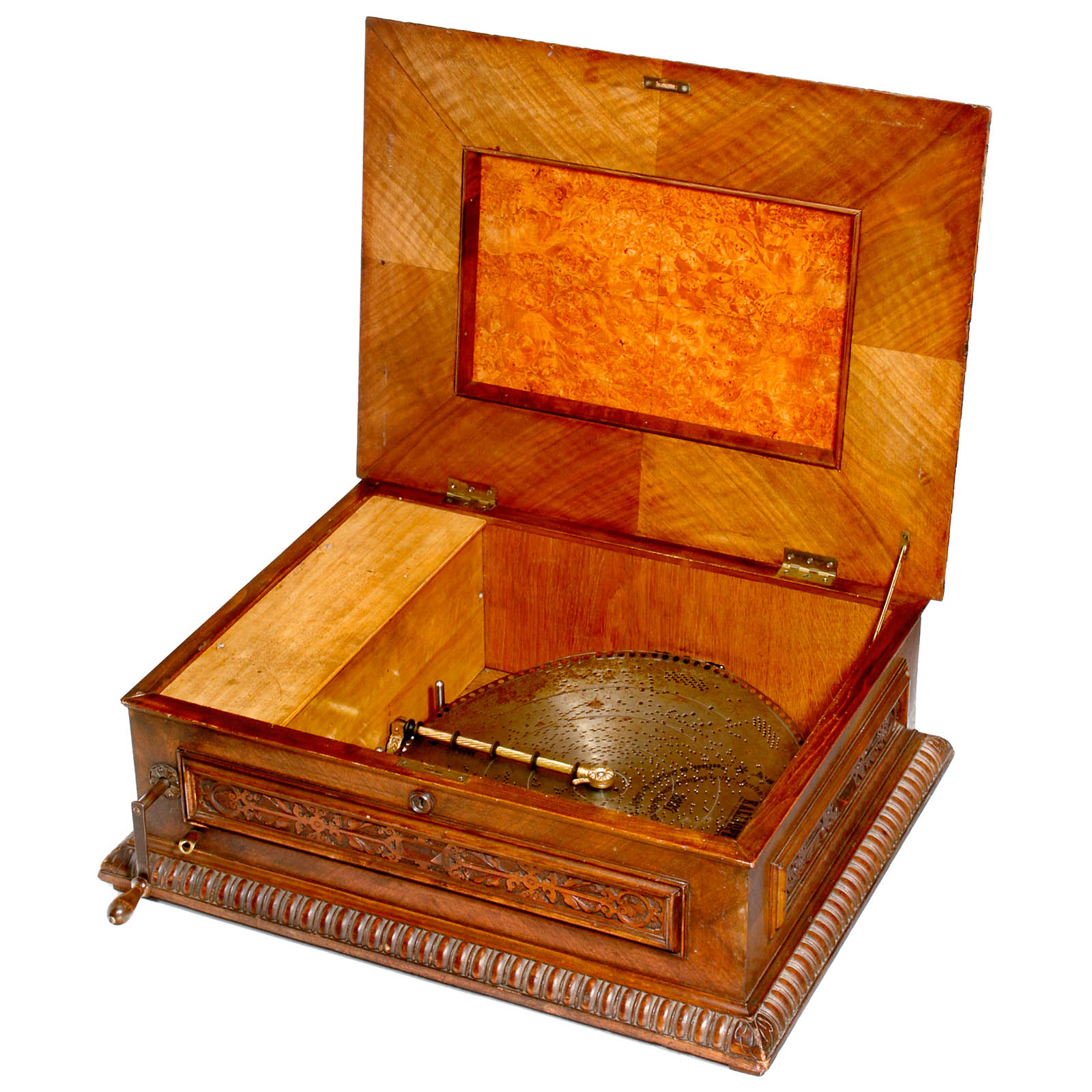 Kalliope No. 107 Disc Musical Box, c. 1900 By "Kalliope Musikwerke ...