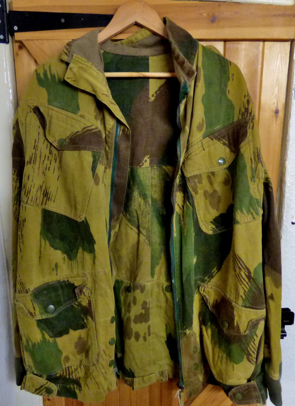 British Post-war 1940's - 50's SAS Camouflage Smock, made by Cookson ...