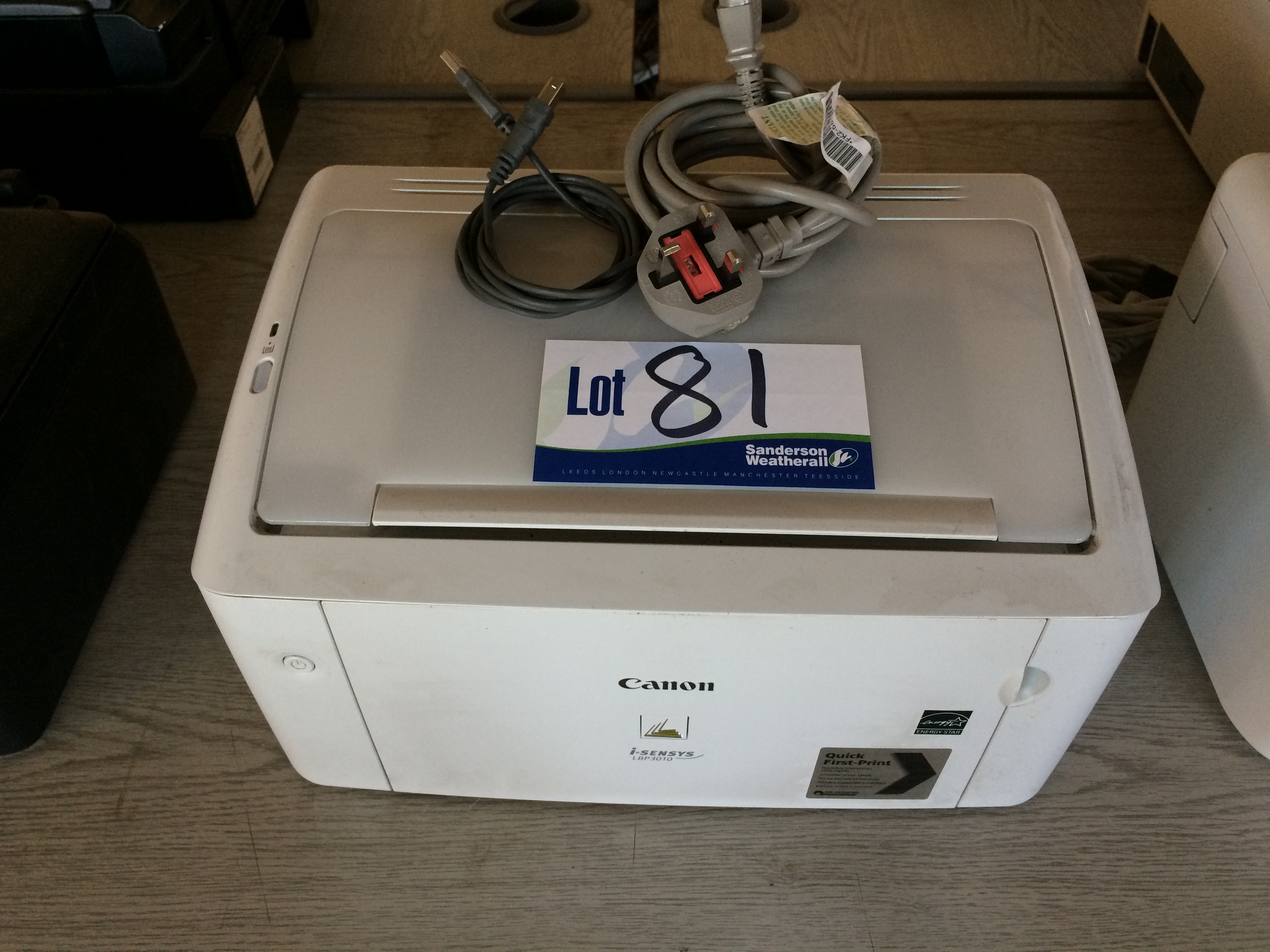 Canon i-Sensys LBP3010 Printer