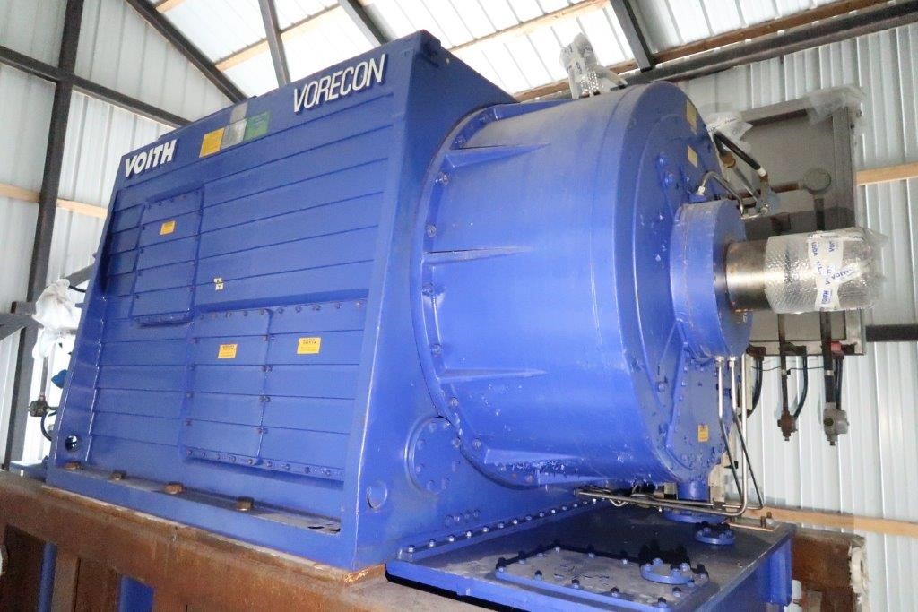 Voith Vorecon RW 14-12 C7 Variable Speed Planetary Gear - 7509 Kw ...