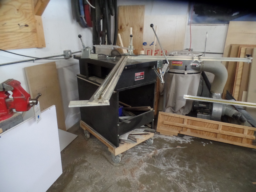 Frame Square Industries Miter Saw (Ser#2613) w/ Cart