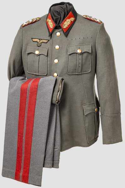 Generaloberst Hans-Valentin Hube - Persönliche Felduniform ...