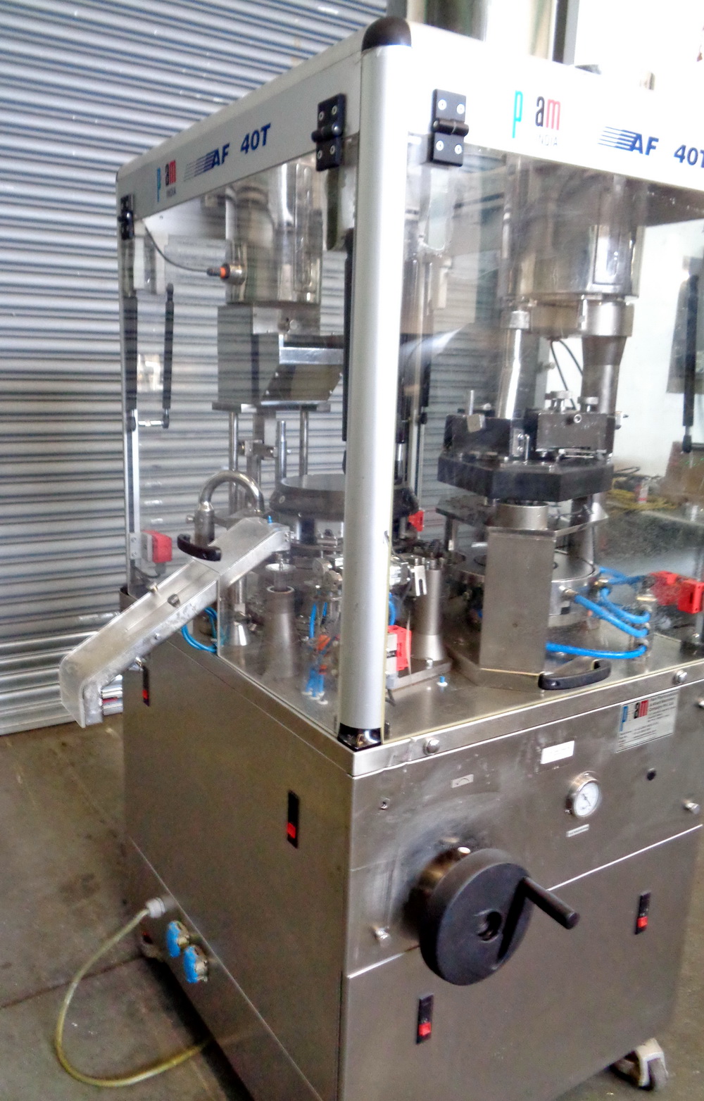 PAM Automatic Capsule Filling Machine, Model AF40T, S/N 53. Catalog ...