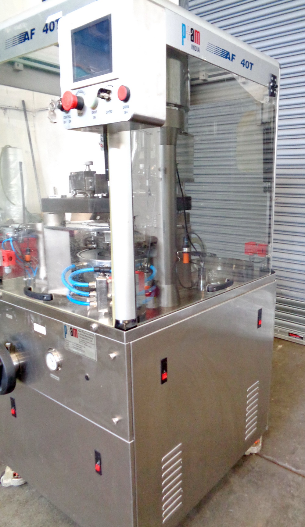 PAM Automatic Capsule Filling Machine, Model AF40T, S/N 53. Catalog ...