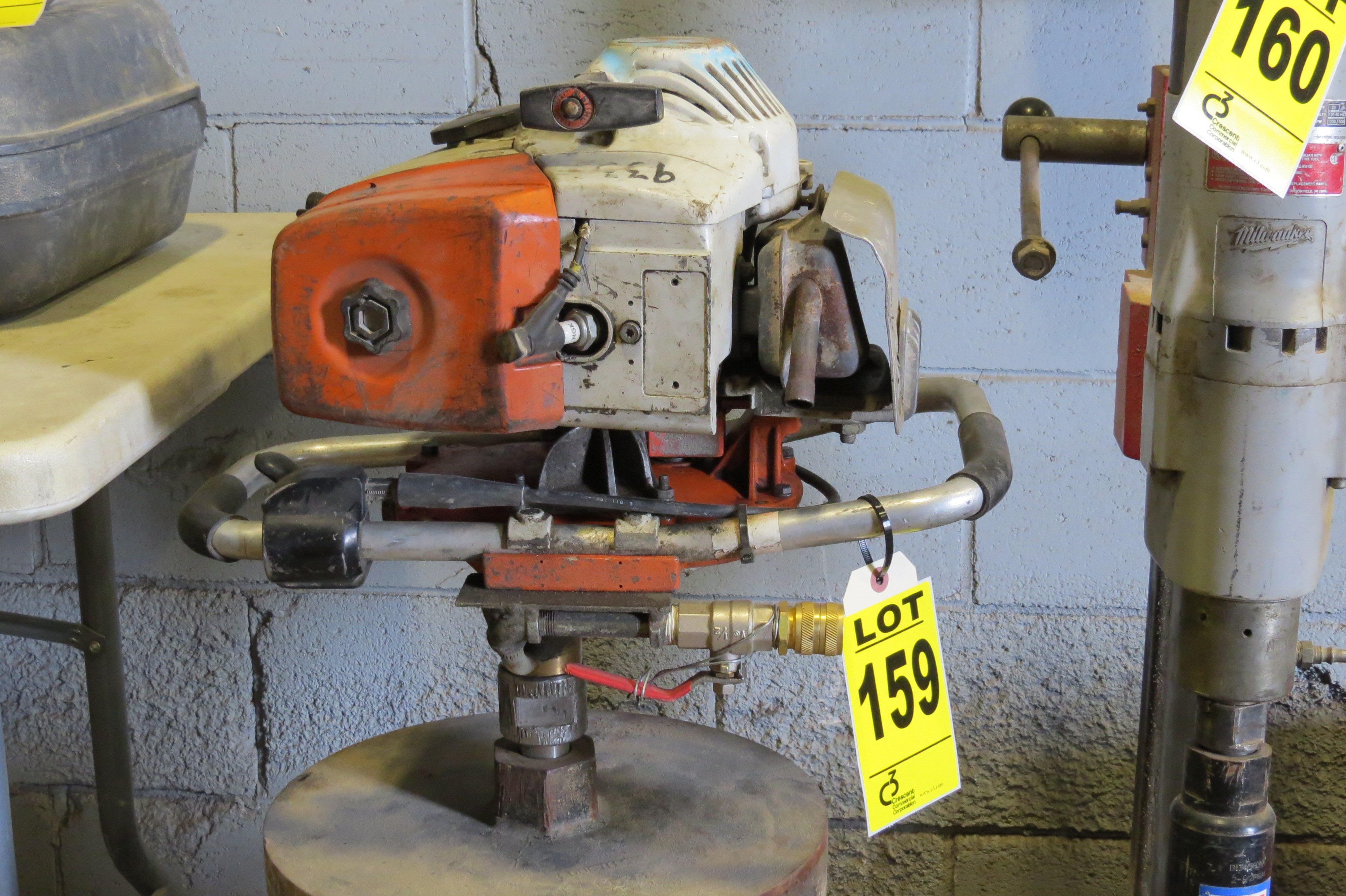 Gas Powered Hand Held Core Drill