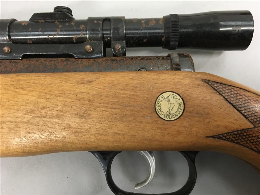 Diana series 70 air rifle.