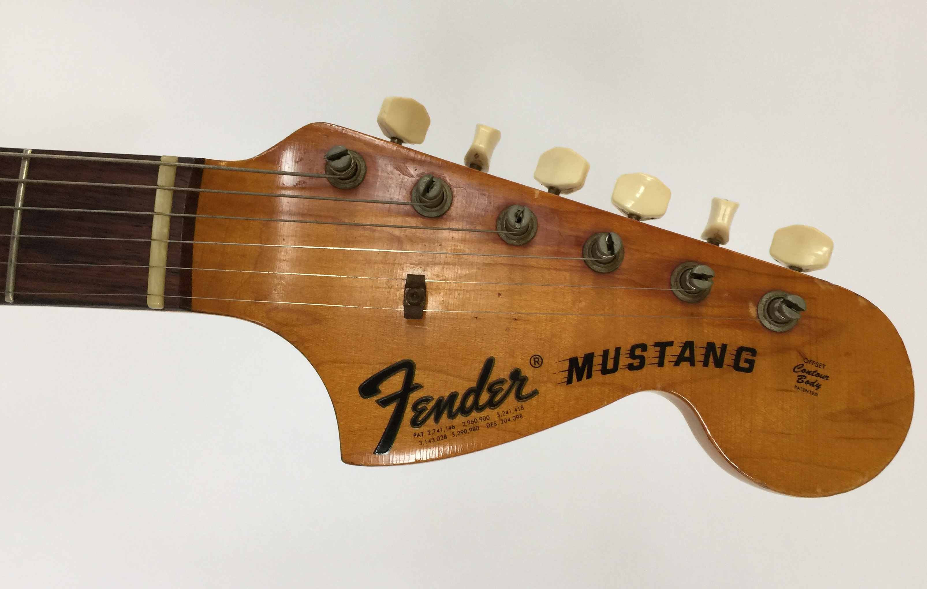 FENDER MUSTANG 1972 - Original 1972 Competition Red Mustang complete ...