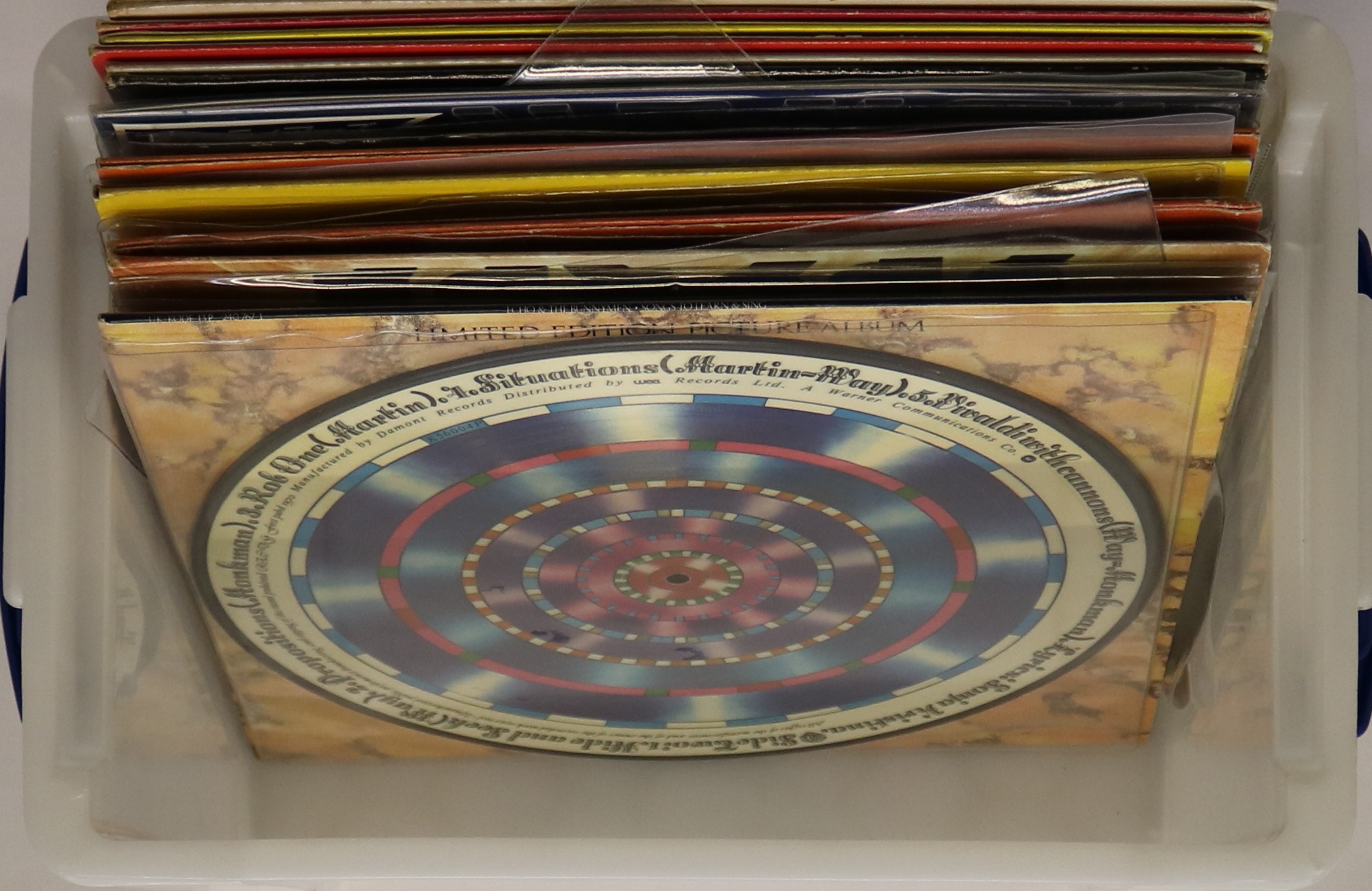 CLASSIC ROCK - PICTURE DISCS - Mega collection of 35 x LP/12"/shaped ...