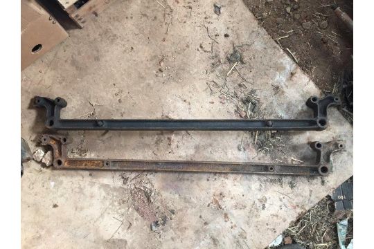 Two Austin 7 front axle beams.