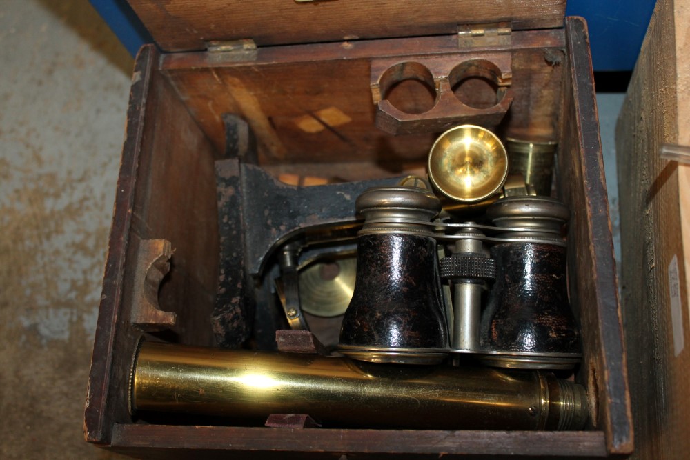 Vintage Morse Code machine, 21cm long, together with an early 20th ...