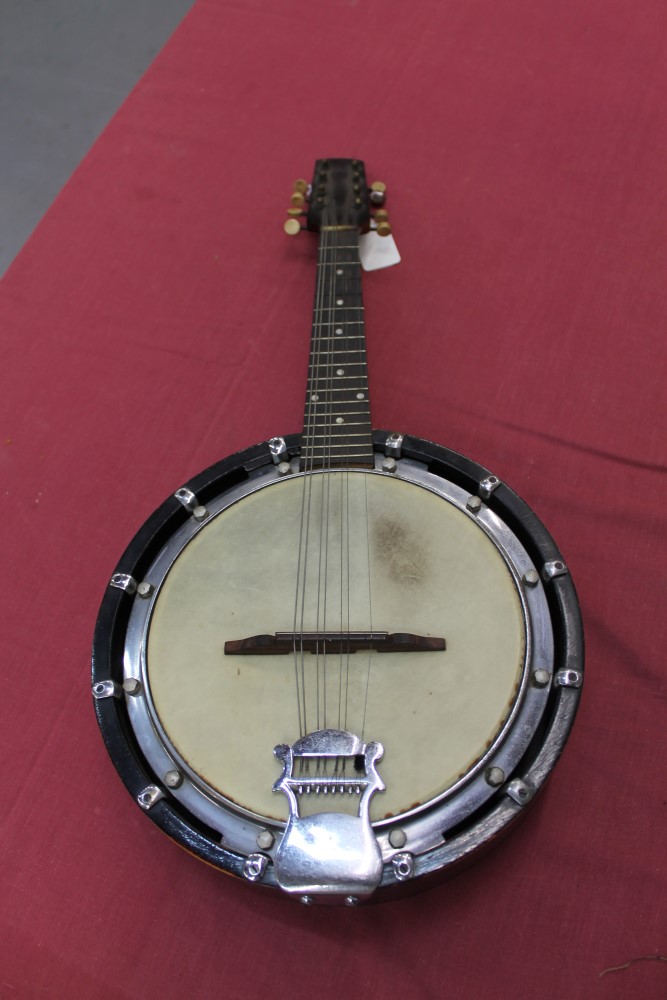 Windsor banjo - 'Popular' model 7, a Windsor model 5 mandolin ukulele ...