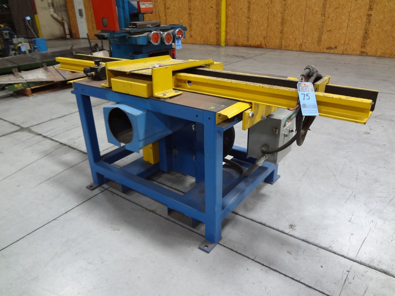 SMETCO SINGLE HEAD PALLET NOTCHER - LOCATED AT 430 N. 47TH AVE ...