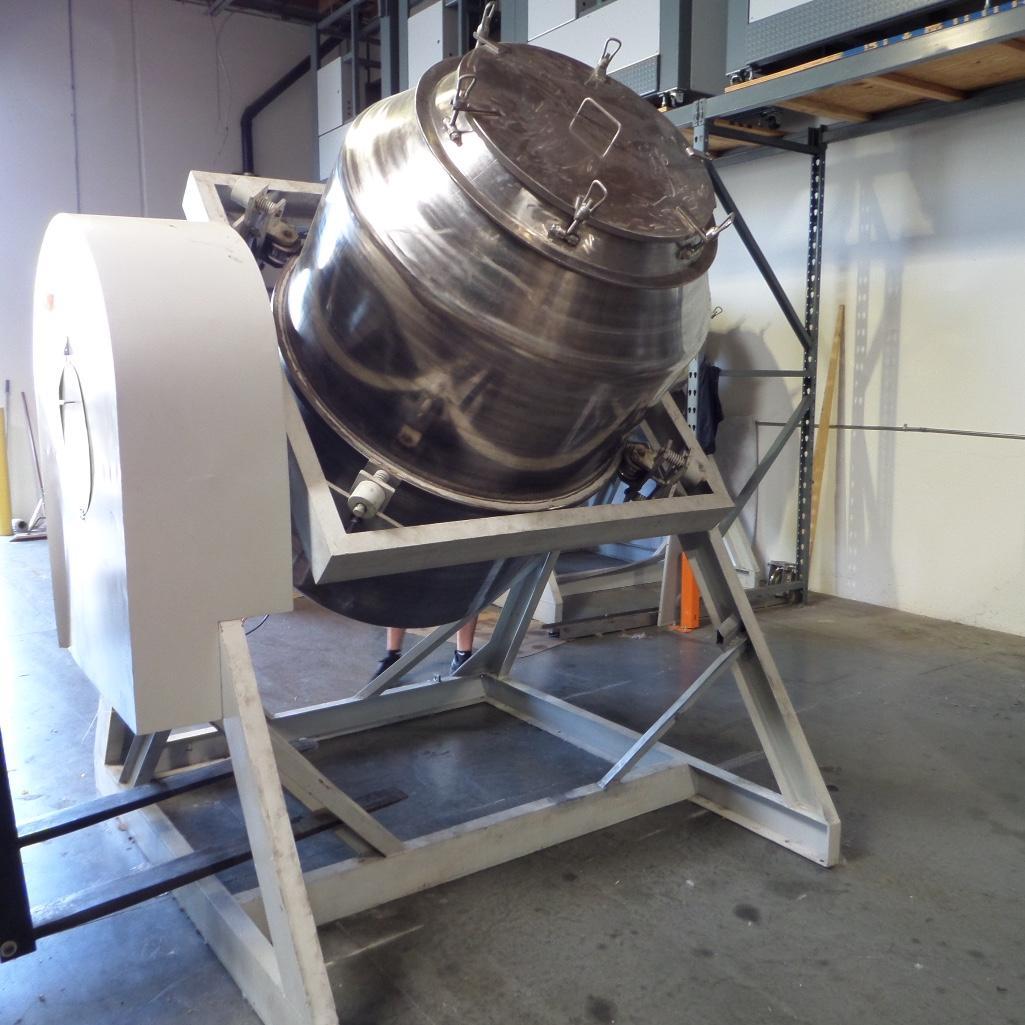 1- used SS Tumble mixer cement style for blending baby powders about 20 ...