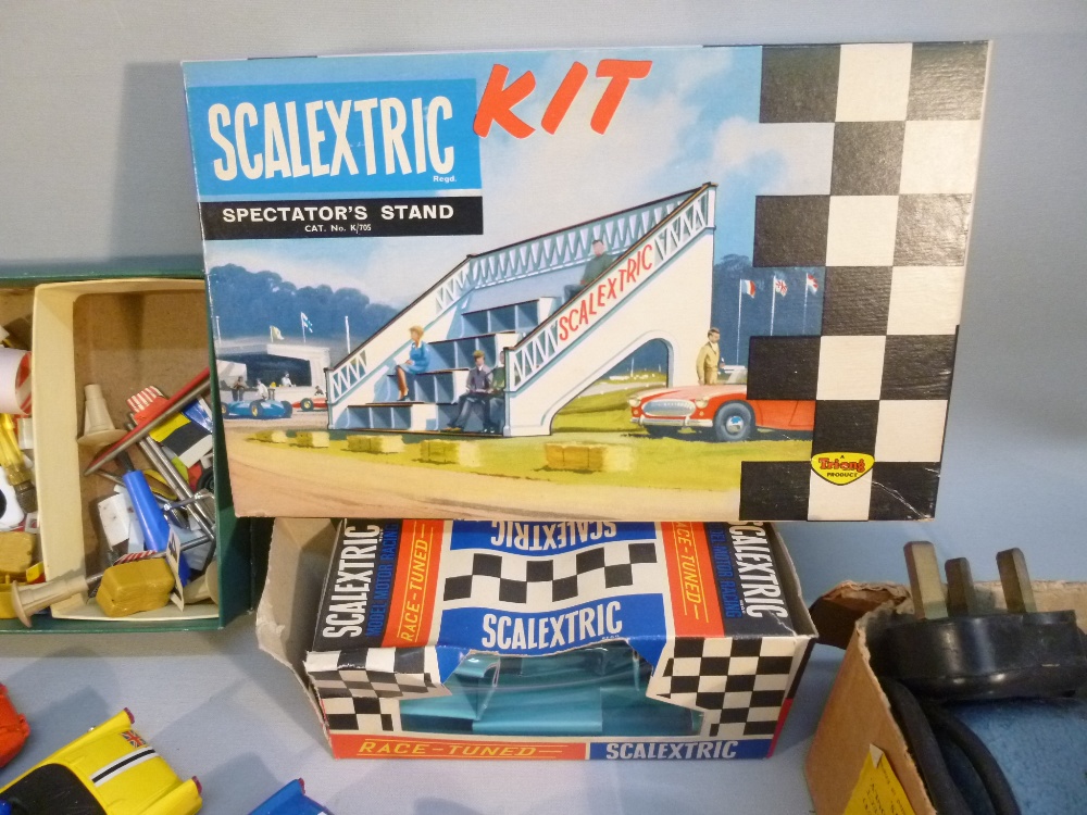 1960'S SCALEXTRIC SET 65 MODEL MOTOR RACING SET (INCOMPLETE), BOXED ...