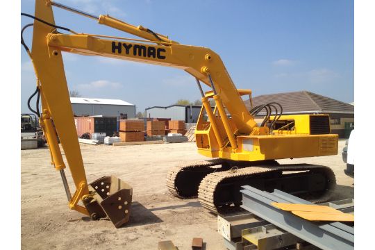 HYMAC 580C 360 EXCAVATOR, STEEL TRACKED, CIRCA 1980,s, SERIAL NO ...