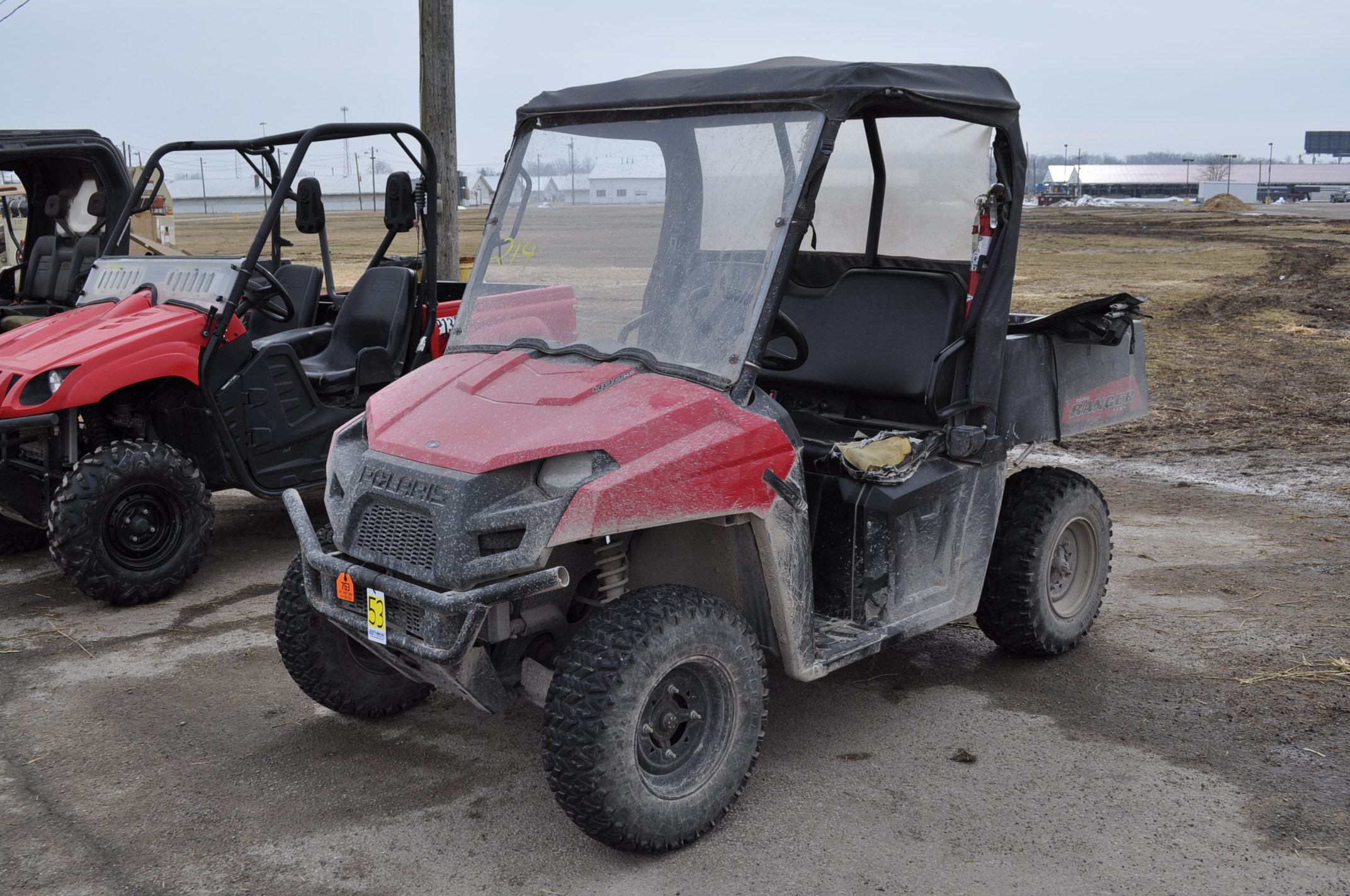 2010 Polaris Ranger 400 HD 4x4, gas, 1744 hrs, VIN 4XARH45A8AD829604 ...