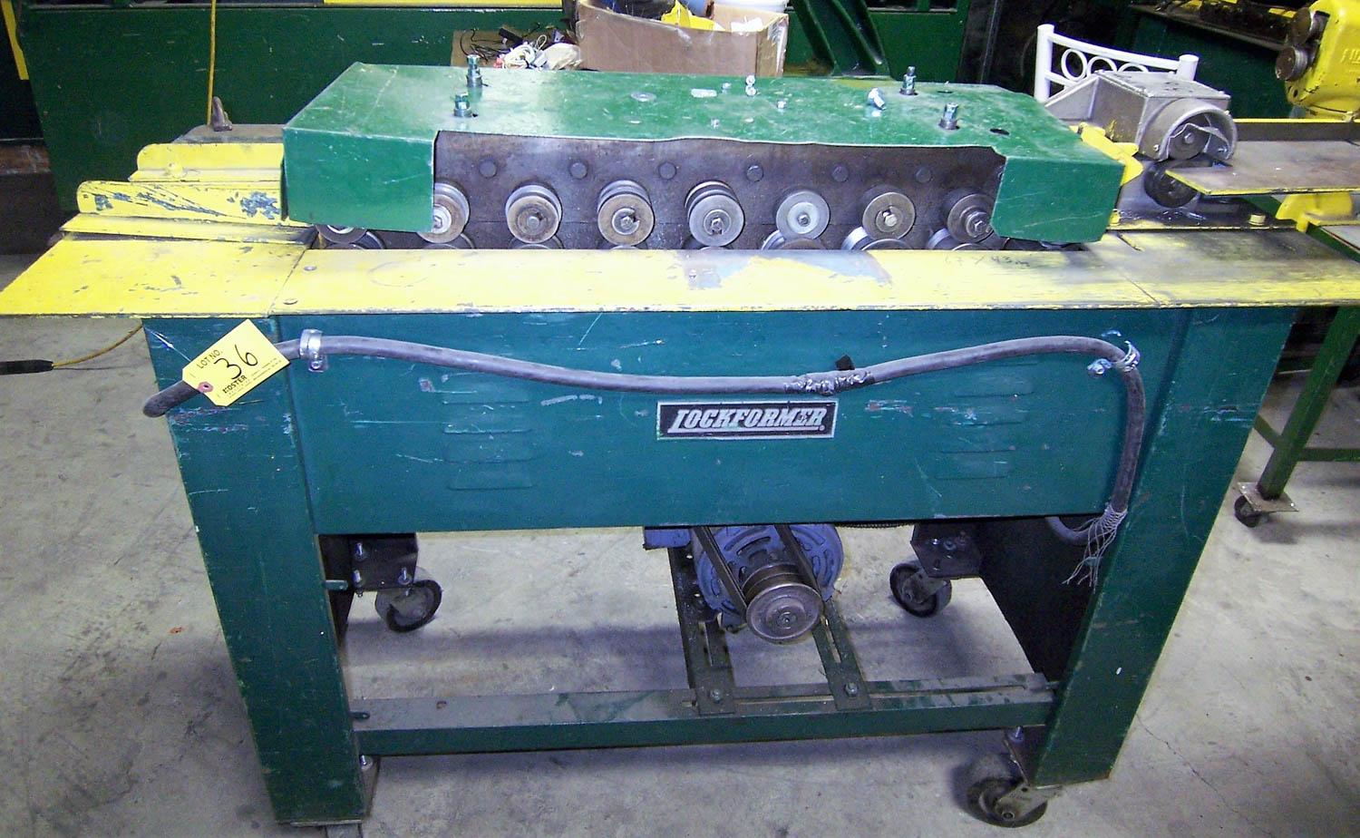 LOCKFORMER SLIP & DRIVE CLEATFORMER, S-CLEAT, WITH SLITTER & DRIVER ...