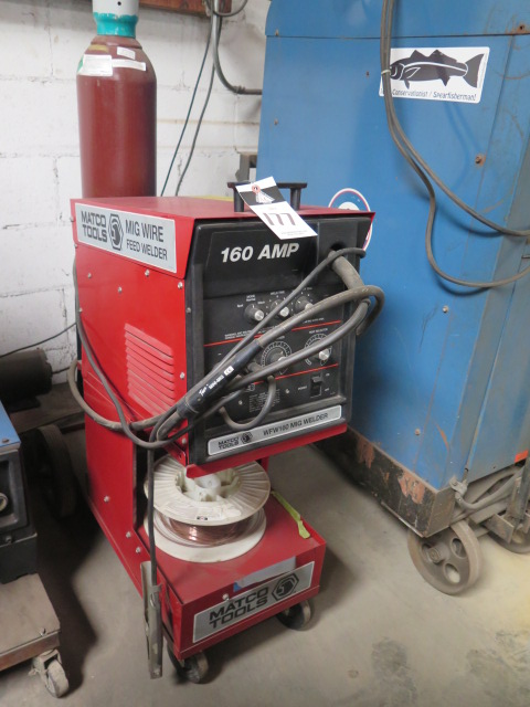 Matco mdl. WFW160 160 Amp MIG Wire Welder