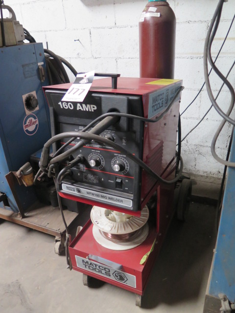 Matco mdl. WFW160 160 Amp MIG Wire Welder