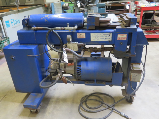 American Machine & Hydraulics “Blue Boy” Hydraulic Tube Bender w/ AMH ...