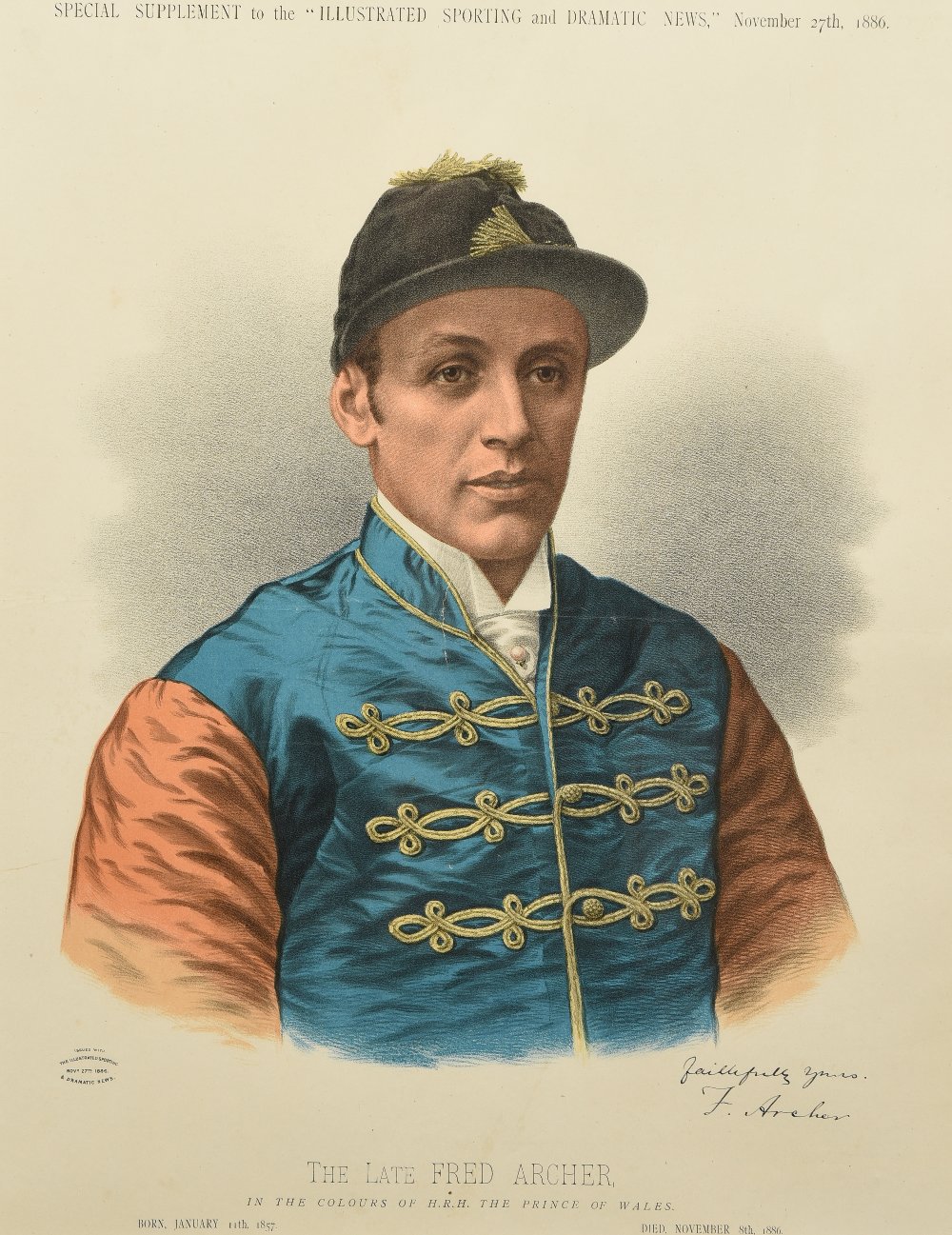 Special Supplement to The Illustrated Sporting and Dramatic ...