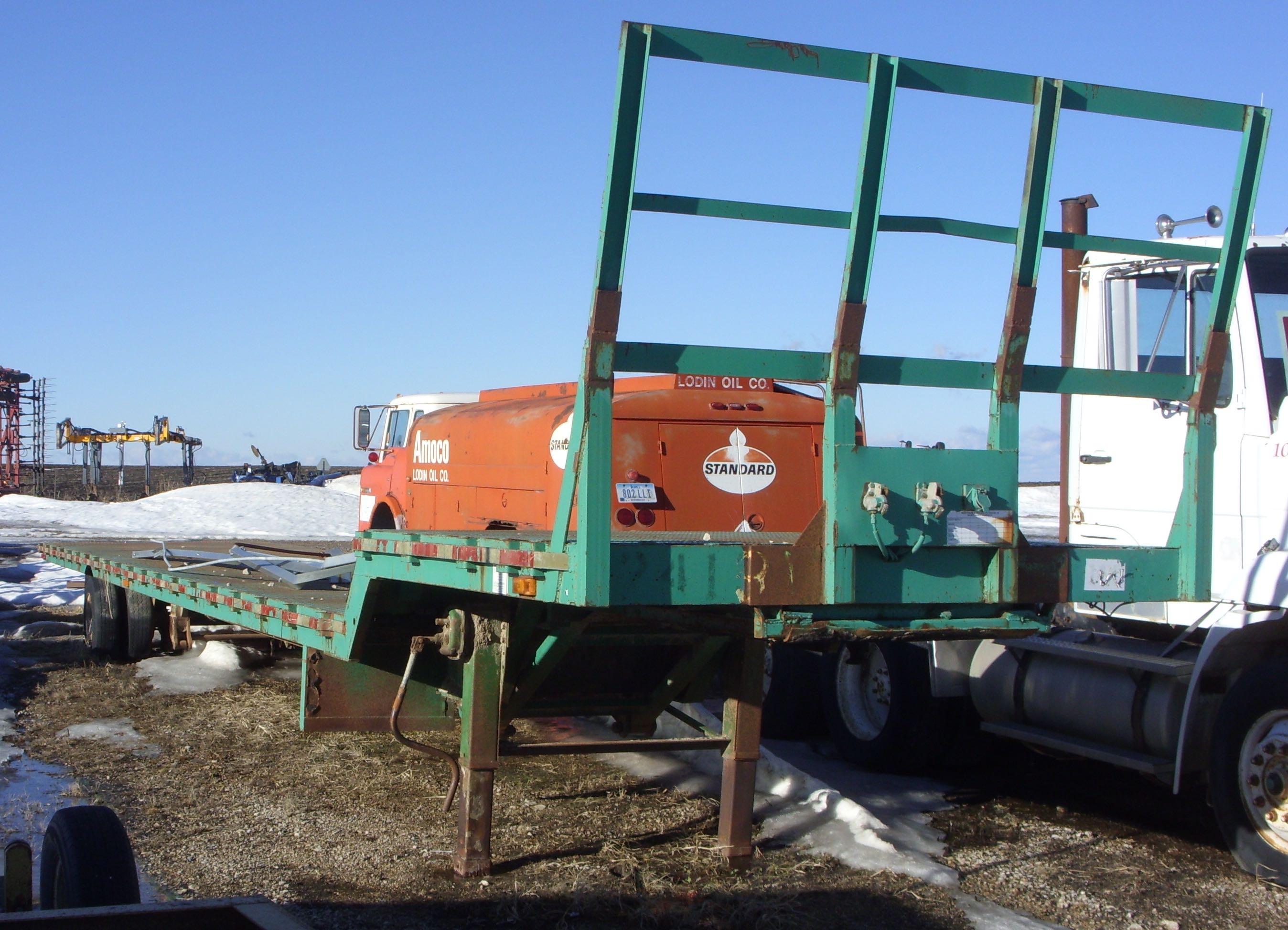 46' single-axle tile trailer