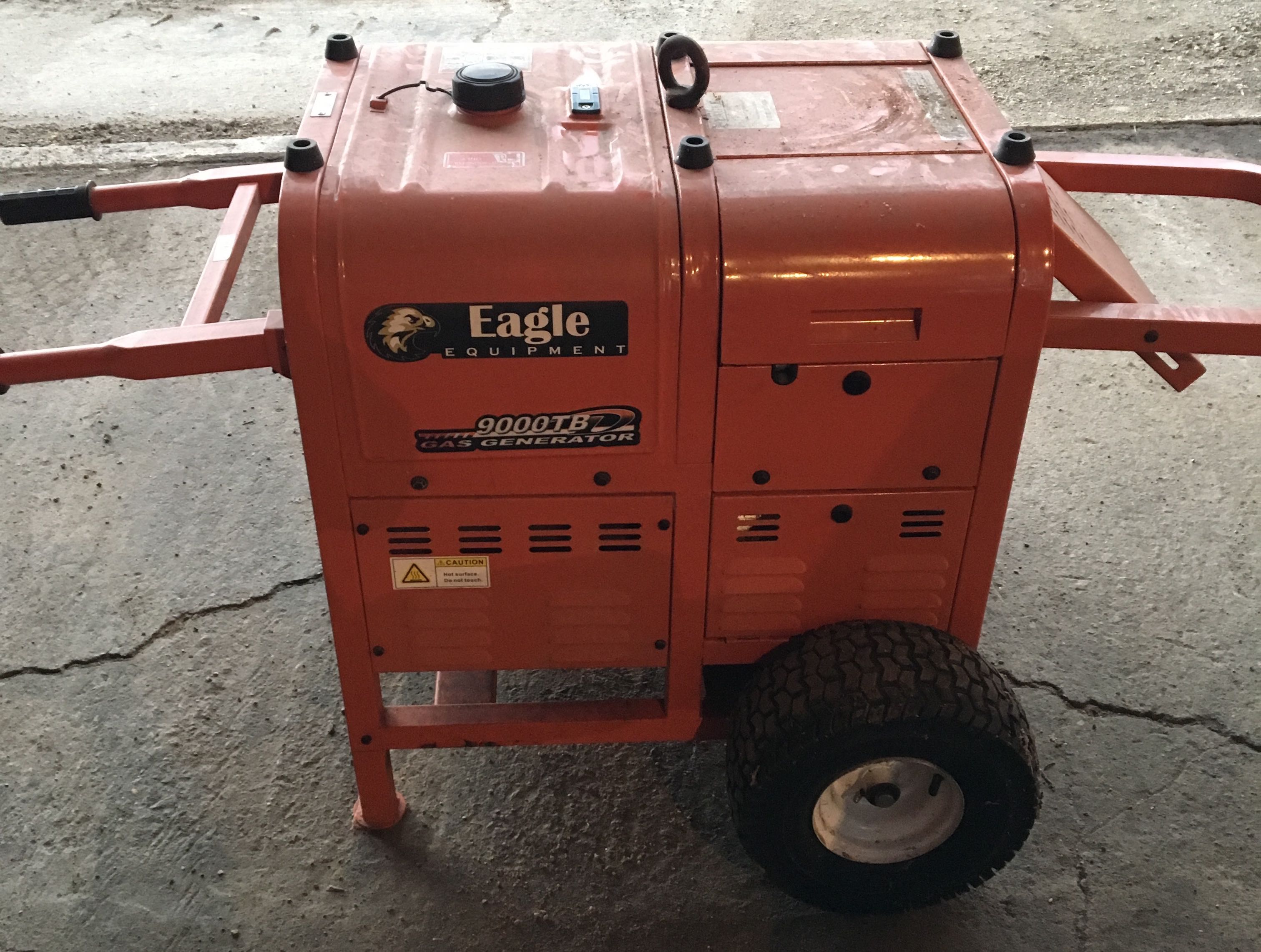 Eagle Equipment gas generator 9000, electric start