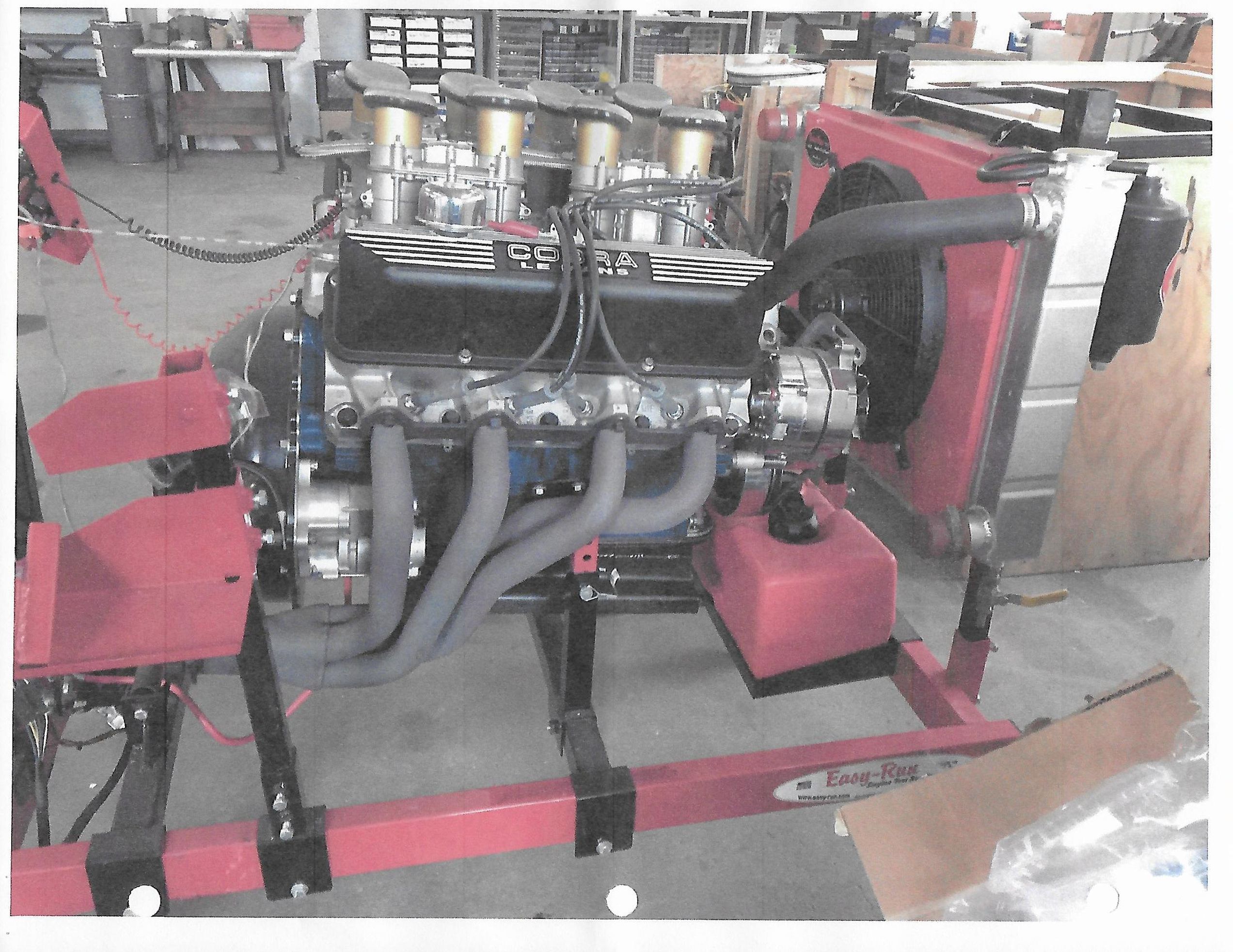 1968 FORD 427 SIDE OILER STROKER ENGINE ALL NEW BUT THE BLOCK, ZERO ...