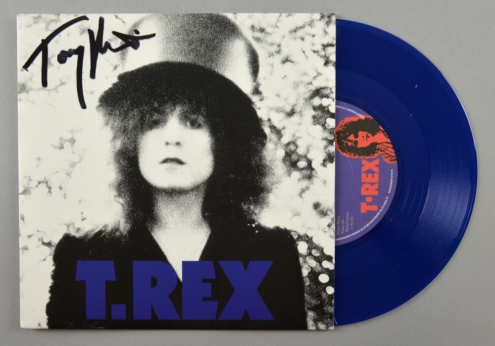 Marc Bolan & T.Rex - ‘Telegram Sam/Metal Guru’ Signed by Tony Visconti ...