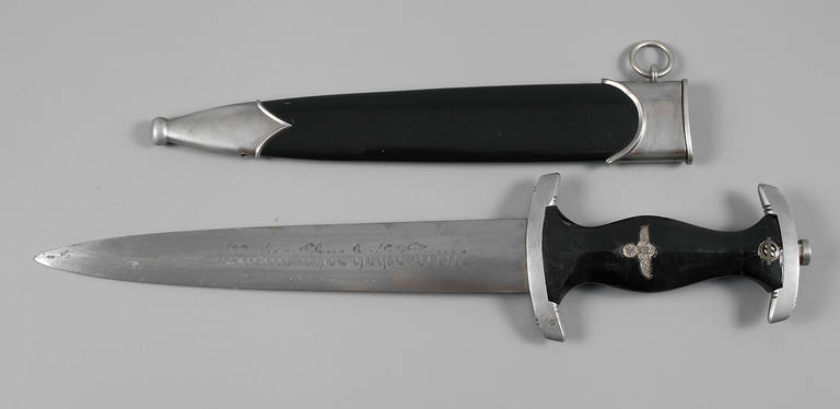 Ehrendolch der Waffen-SS schwarzer Griff und Scheide ...