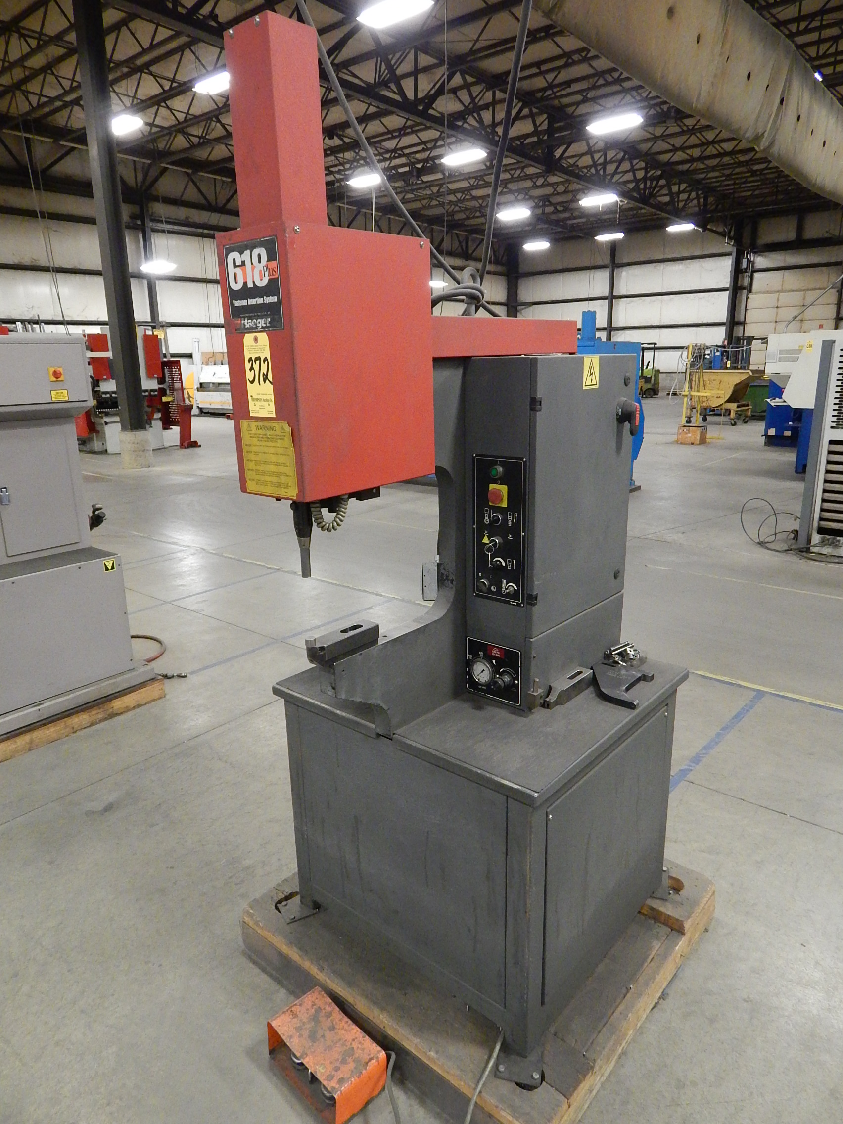 Haeger Model 618 Plus-H Hardware Insertion Press, s/n 6PL21231, New ...