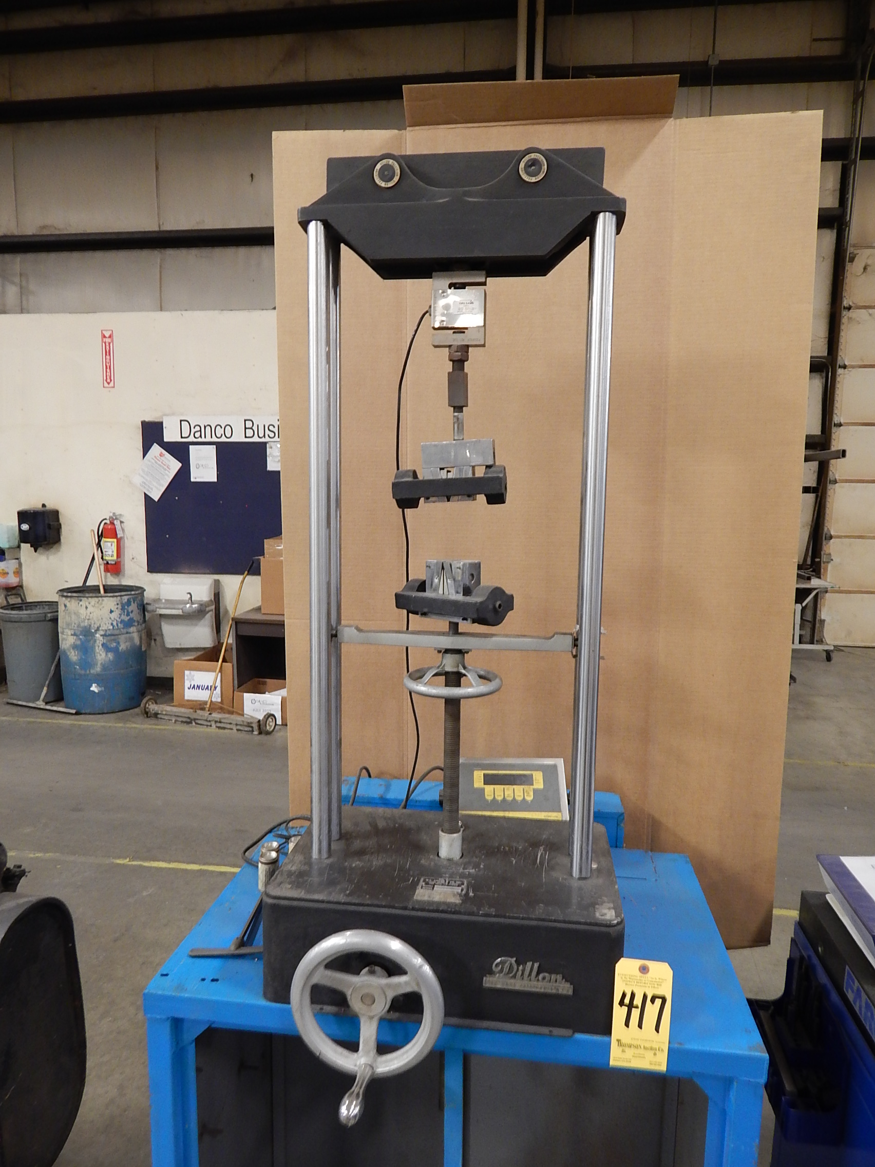 Dillon Model IW Tensile Testing Machine, s/n 6076, with Digital Read ...
