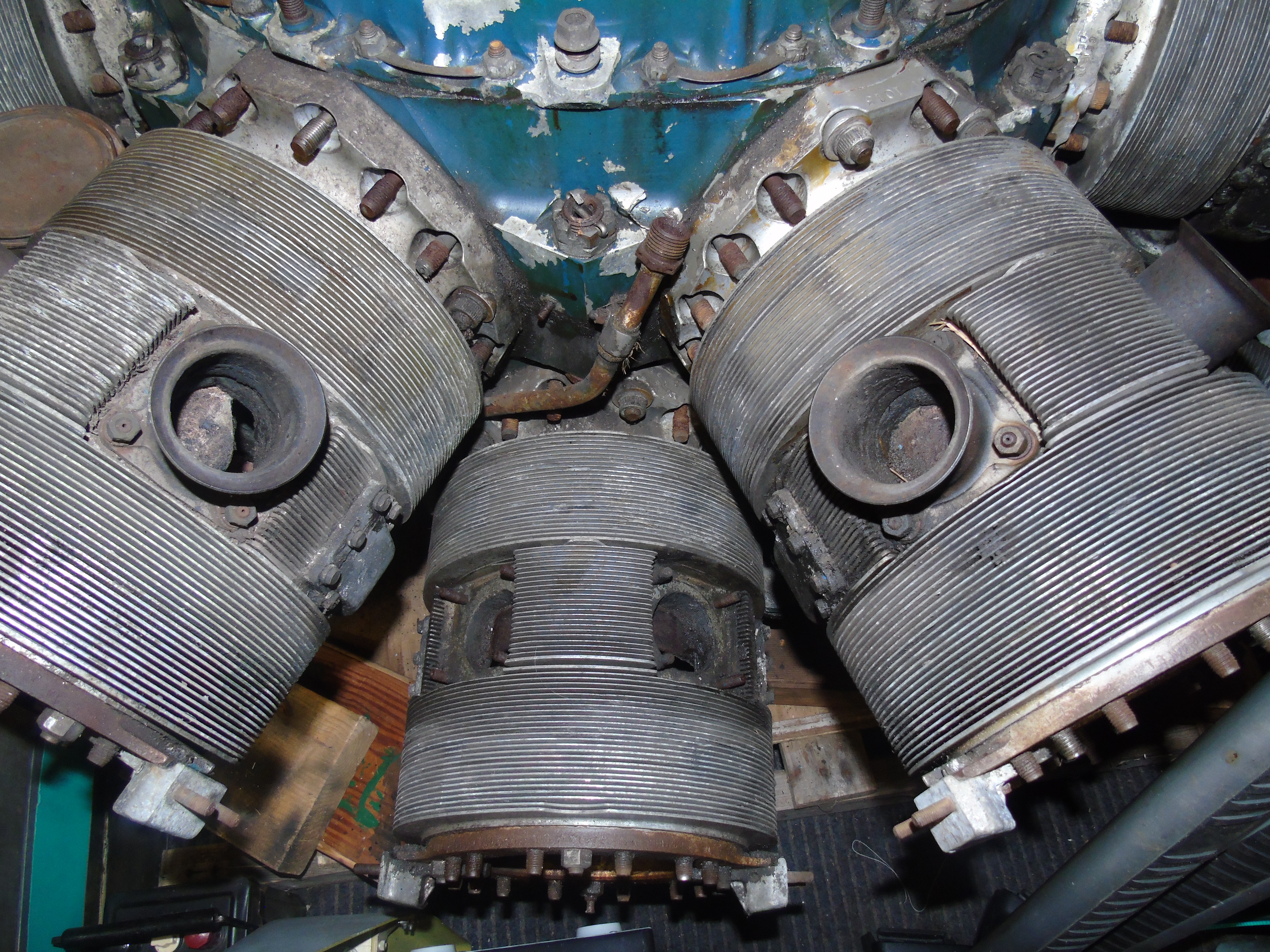 BRISTOL HERCULES RADIAL AIRCRAFT ENGINE AS FITTED TO BRISTOL BEAU ...