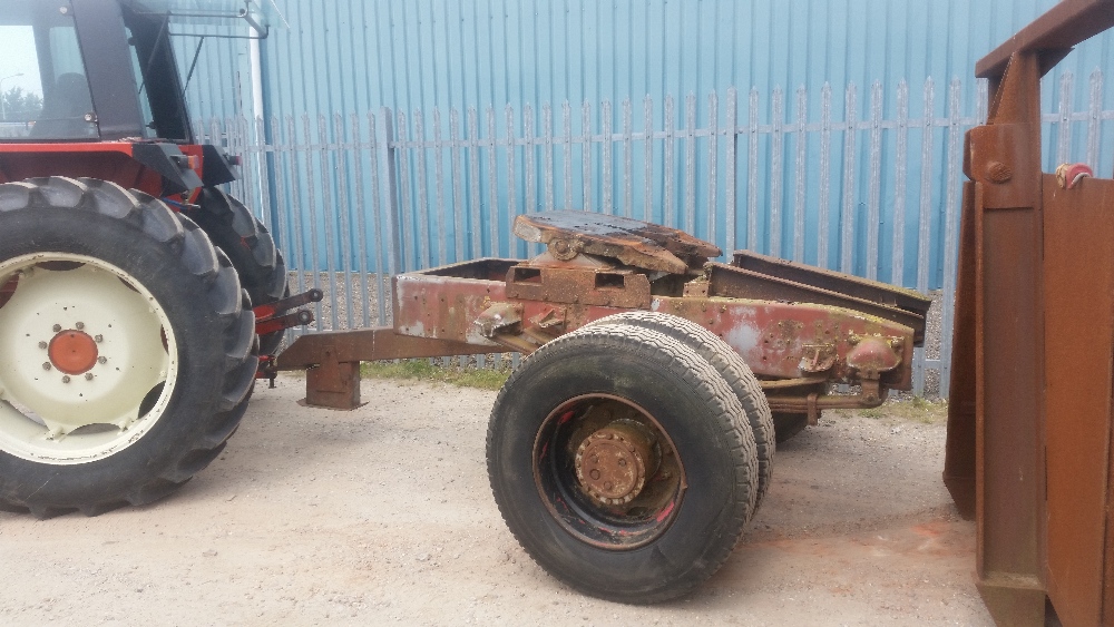 5th Wheel Trailer dolly bogie NO VAT ON THE PURCHASE PRICE OF THIS LOT ...
