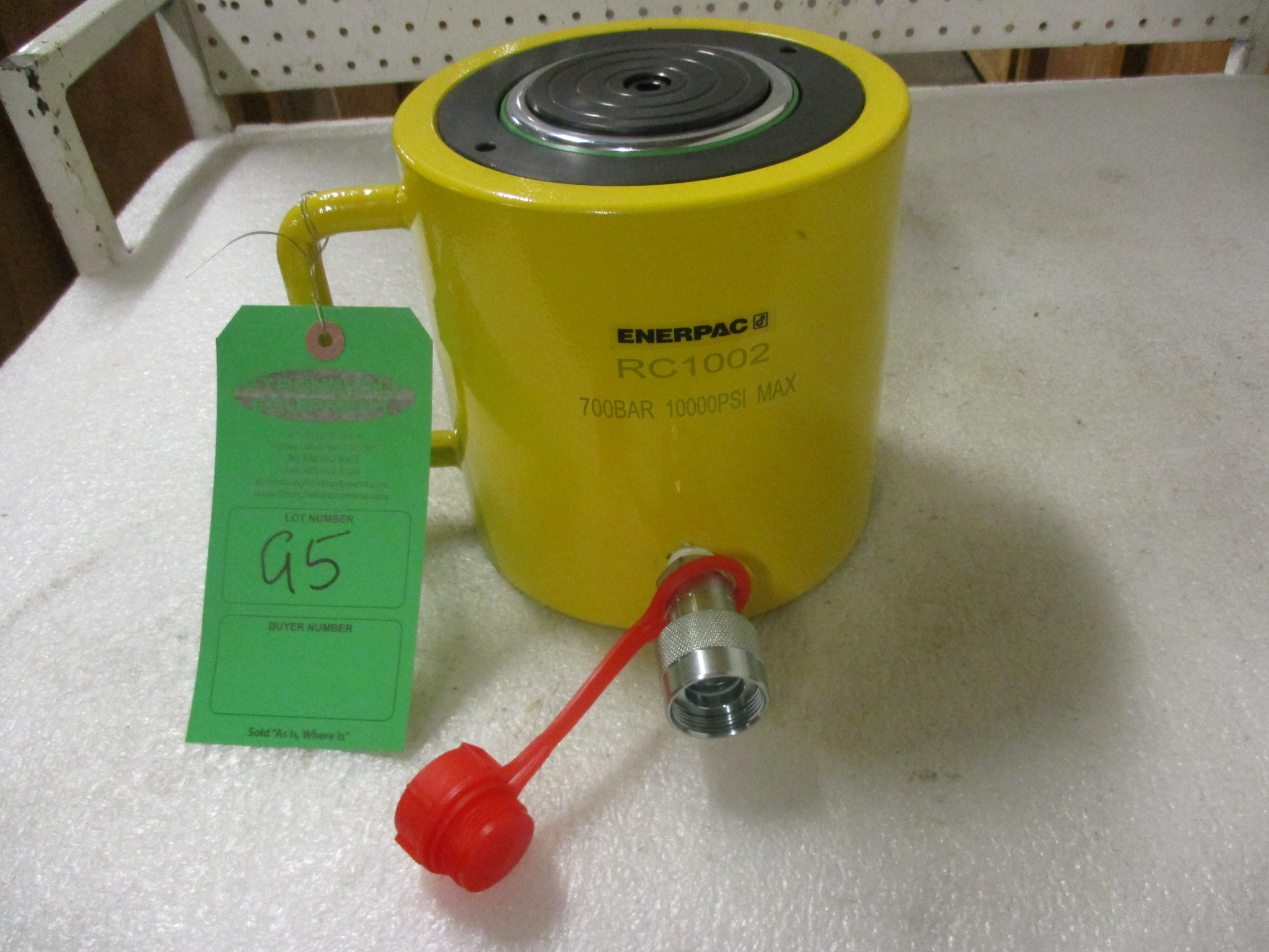 Enerpac RC-1002 MINT - 100 ton Hydraulic Jack with 2" stroke type cylinder