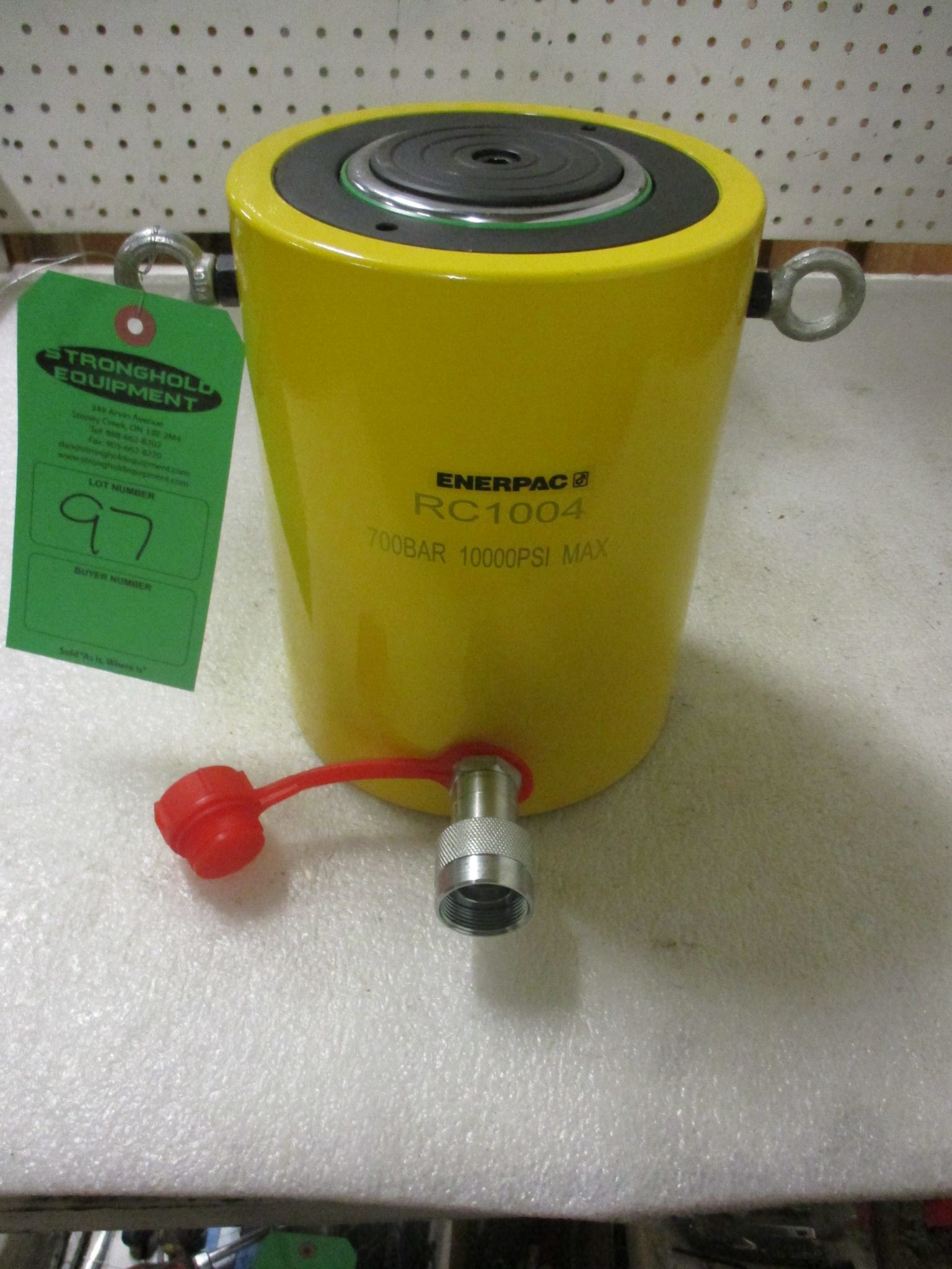 Enerpac RC-1004 MINT - 100 ton Hydraulic Jack with 4" stroke type cylinder