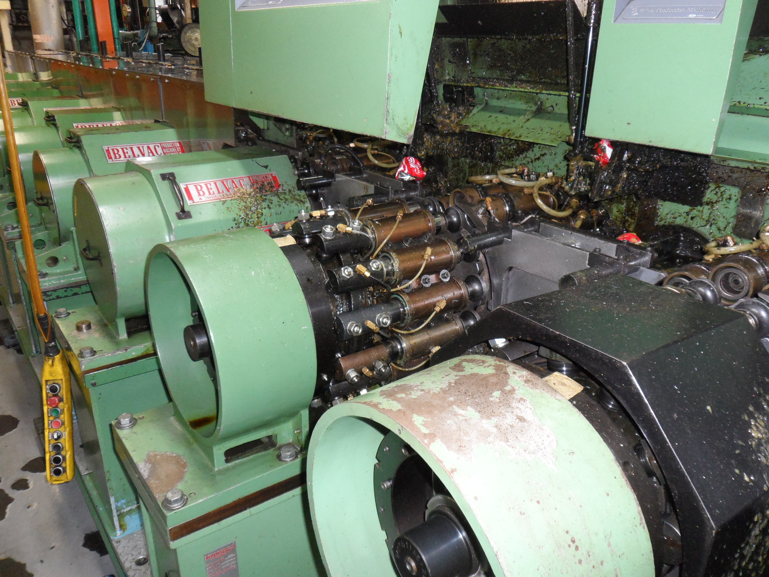 Belvac necker, model 595, 16 Neckers+Flanger stroke, 211/202 smooth ...