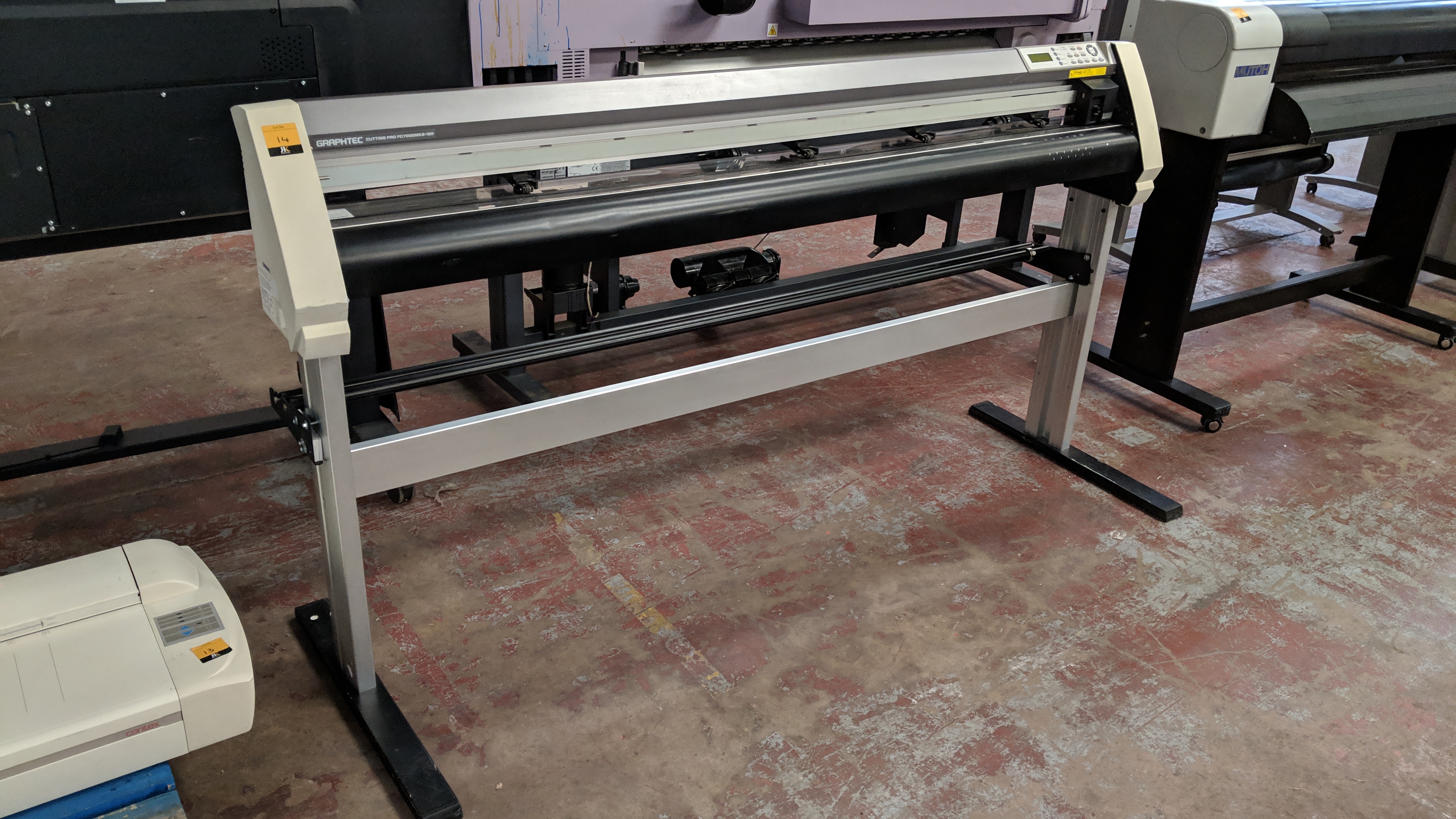Graphtec model FC7000 MK2-160 64 inch vinyl plotter/cutter IMPORTANT ...